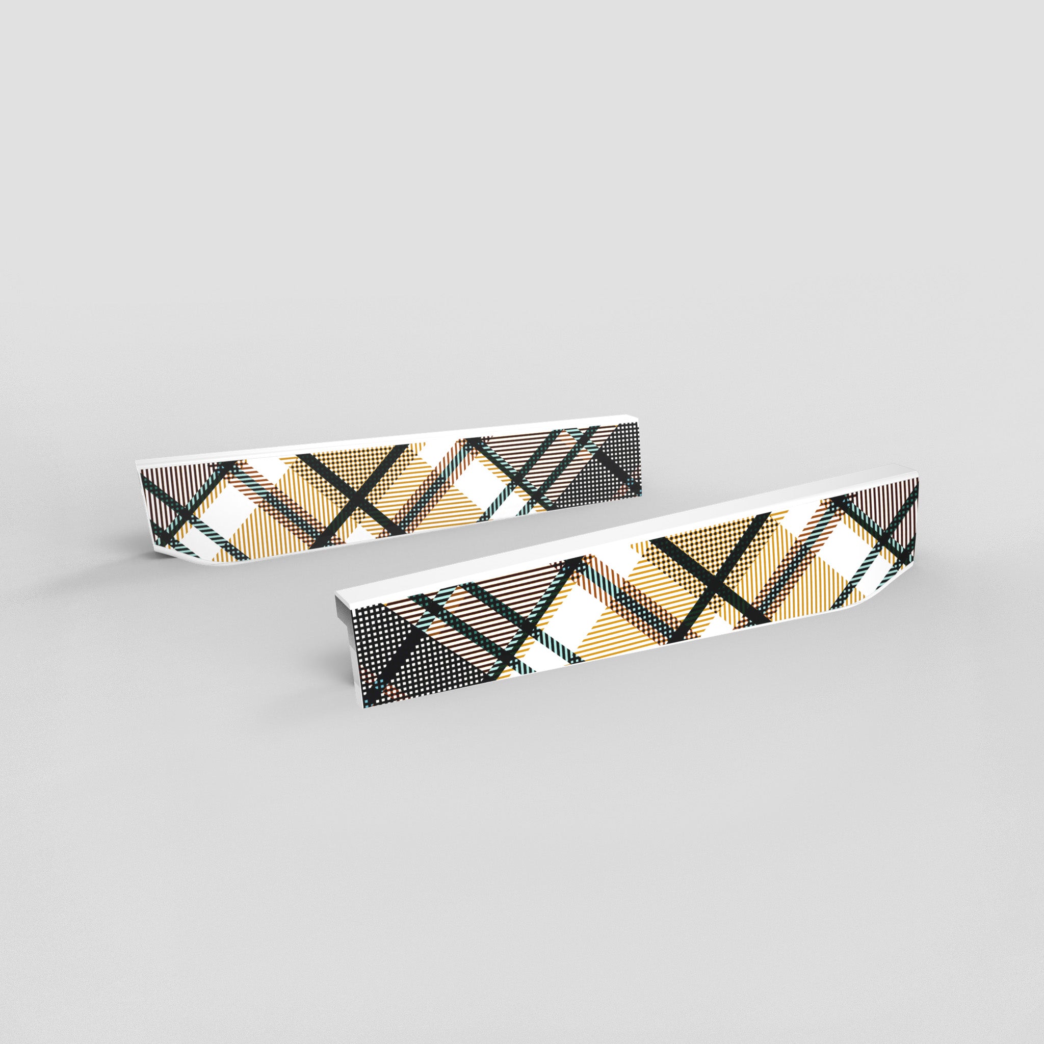 Nova Check - White – Allegiant Eyewear