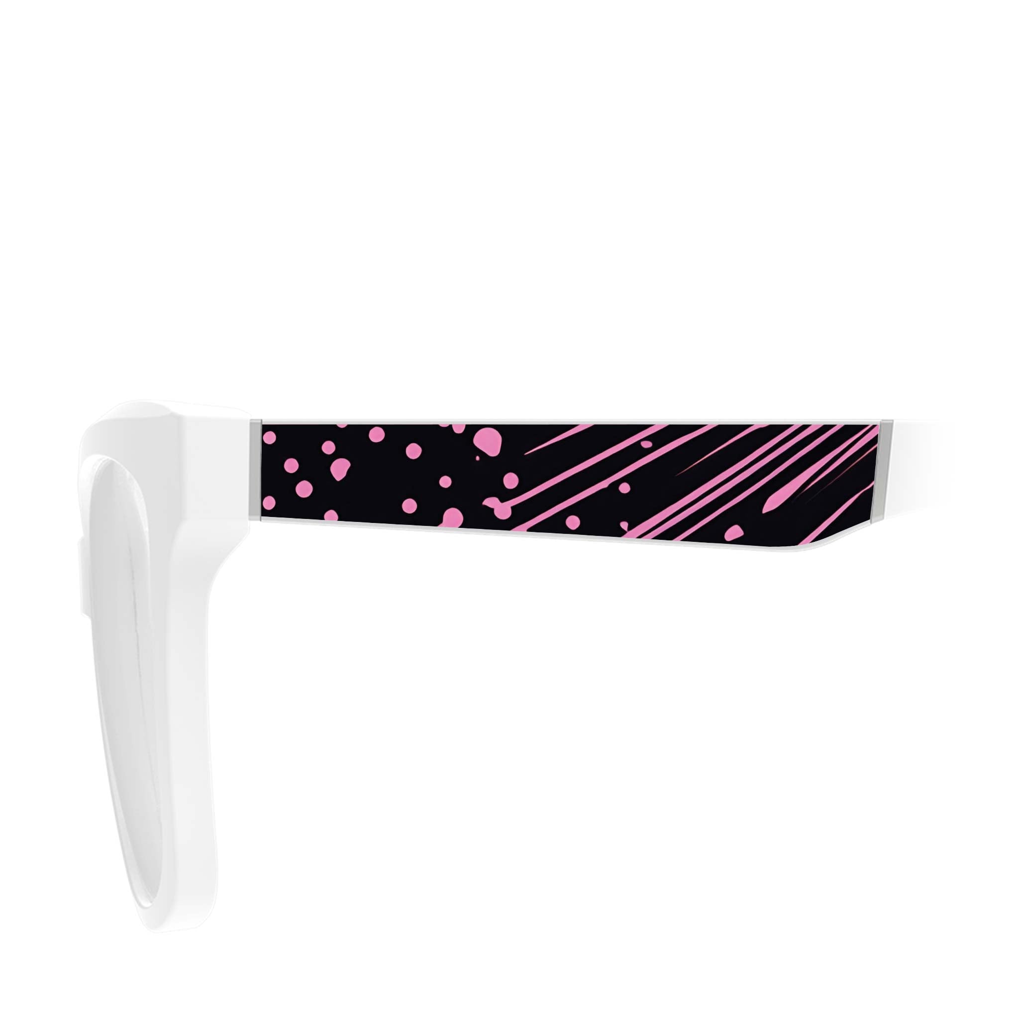 Pink Drizzle - White – Allegiant Eyewear